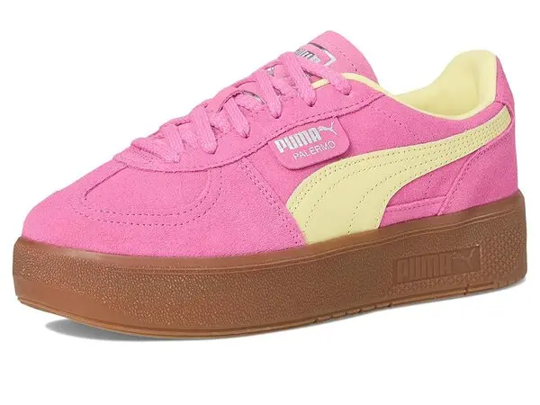 PUMA Palermo Elevata Platform Sneakers - Yellow