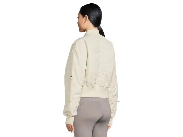 Adidas By Stella McCartney Woven Bomber Cropped Jacket