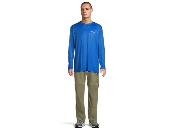 Columbia Terminal Tackle Long Sleeve Performance Shirt - Blue