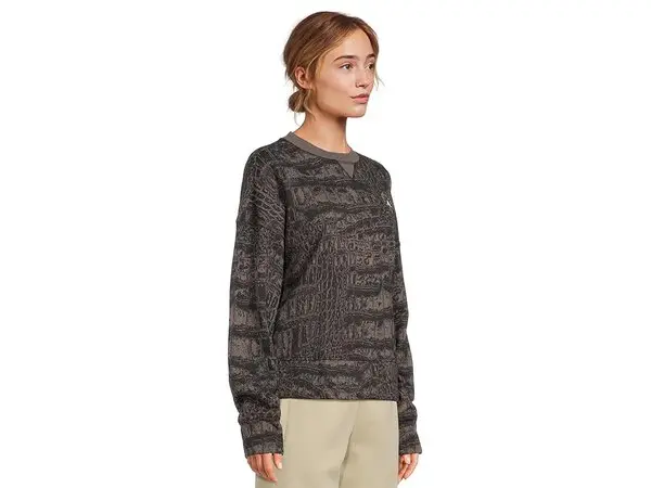 Adidas By Stella McCartney Loose Fit Printed Sweatshirt - Black