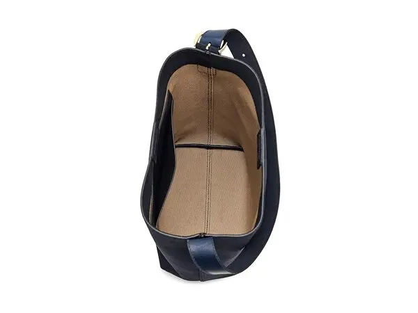 Madewell Essential Bucket Tote In Suede - Multi