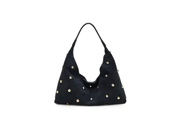 Madewell Studded Suede Shoulder Bag