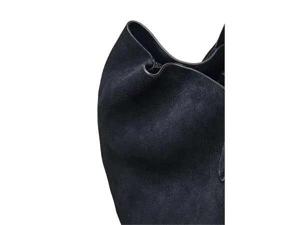 Madewell Oversized Soft Grain Shopper Shoulder Bag In Suede - Multi