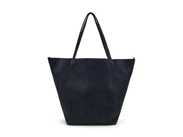 Madewell Oversized Soft Grain Shopper Shoulder Bag In Suede - Multi