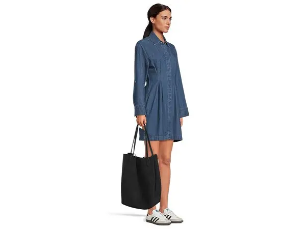 Madewell Oversized Soft Grain Shopper Shoulder Bag In Suede - Multi