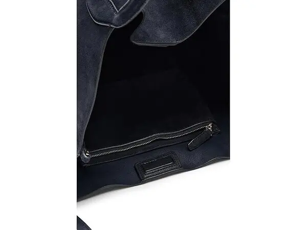 Madewell Oversized Soft Grain Shopper Shoulder Bag In Suede - Multi