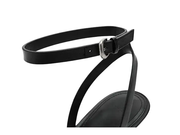 Vince Parma Strappy Wedge Sandals - Black