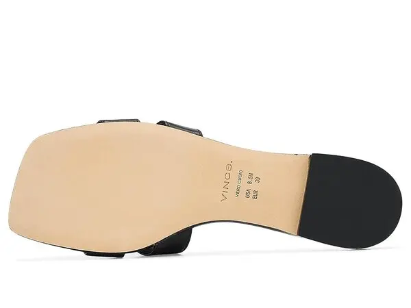 Vince Piper Slide Sandals - Black