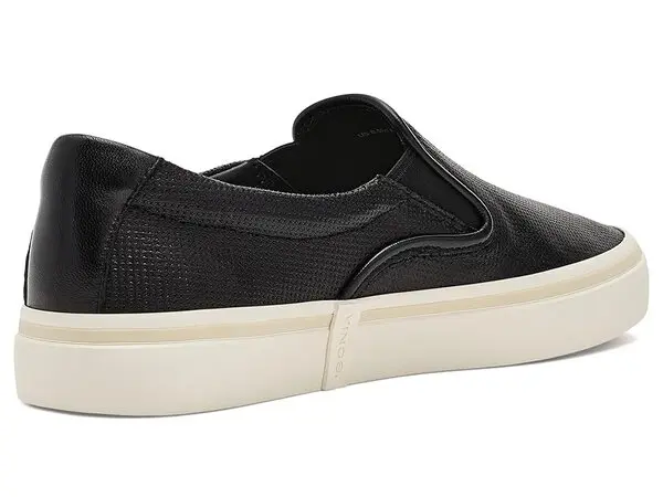 Vince Blair Slip-on Leather Shoes - Black