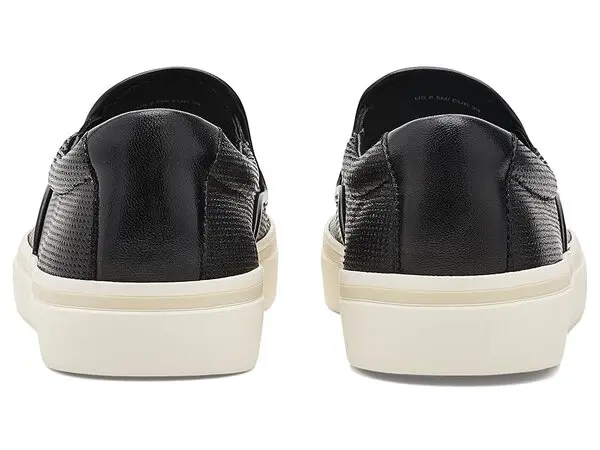 Vince Blair Slip-on Leather Shoes - Black