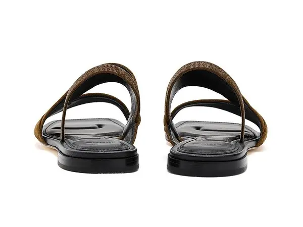 Vince Parker Slingback Sandals With Suede Straps - Tan