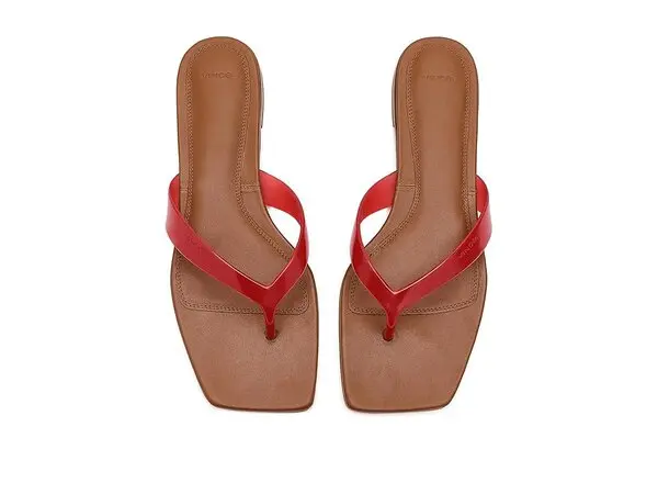 Vince San Juan Thong Sandals - Red