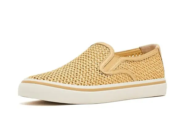 Vince Blair Slip-on Raffia Sneakers