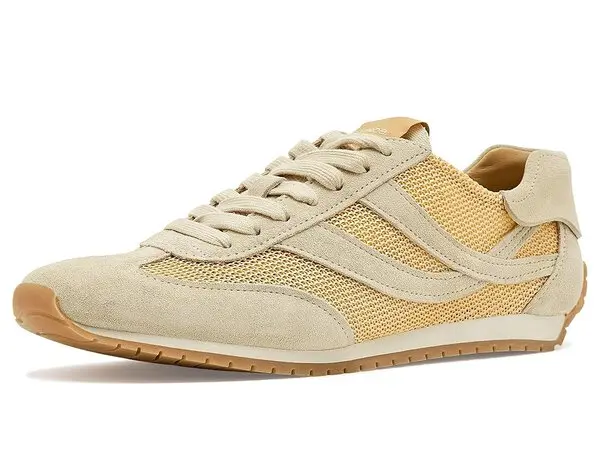 Vince Oasis Runner Raffia-w Lace-up Sneakers - Beige