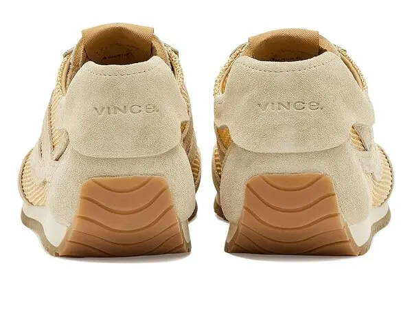 Vince Oasis Runner Raffia-w Lace-up Sneakers - Beige
