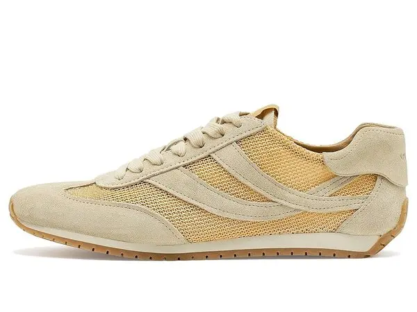Vince Oasis Runner Raffia-w Lace-up Sneakers - Beige