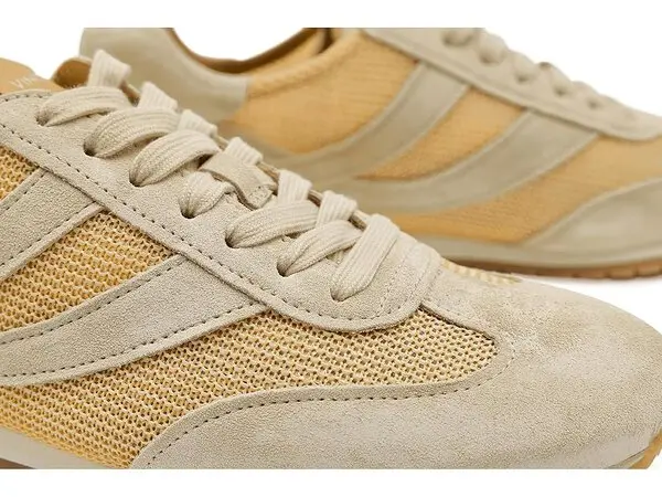 Vince Oasis Runner Raffia-w Lace-up Sneakers - Beige