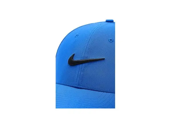 Nike Dri-fit Club Structured Swoosh Cap - Blue