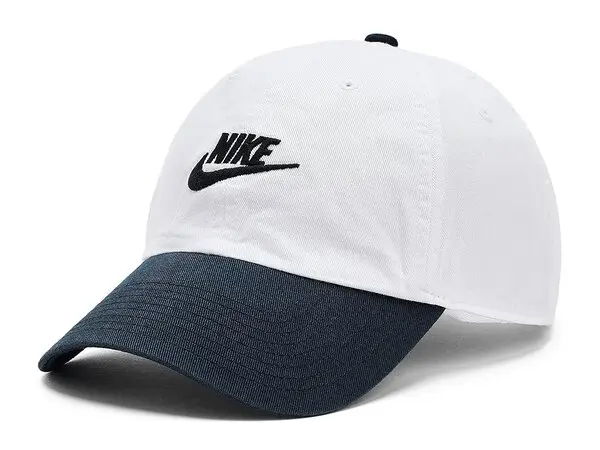 Nike Club Unstructured Futura Wash Cap - White