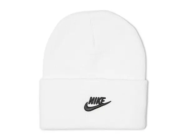 Nike Peak Futura Beanie - White