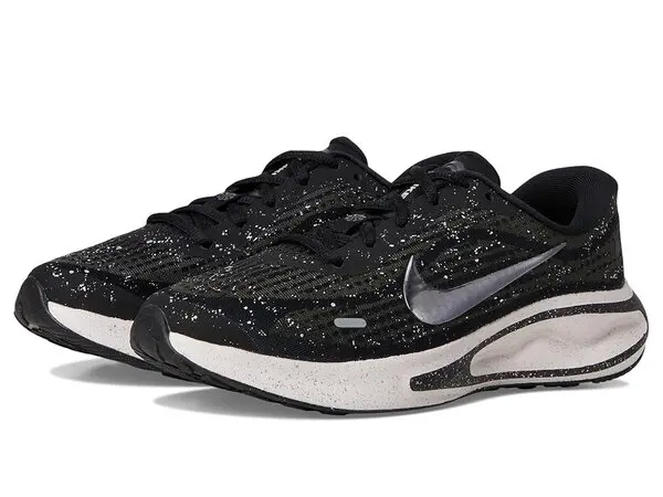 Nike Journey Run Athletic Shoes - Black