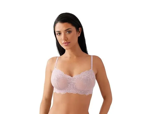 Wacoal Vivid Attraction Bralette Bra Woodrose - Pink