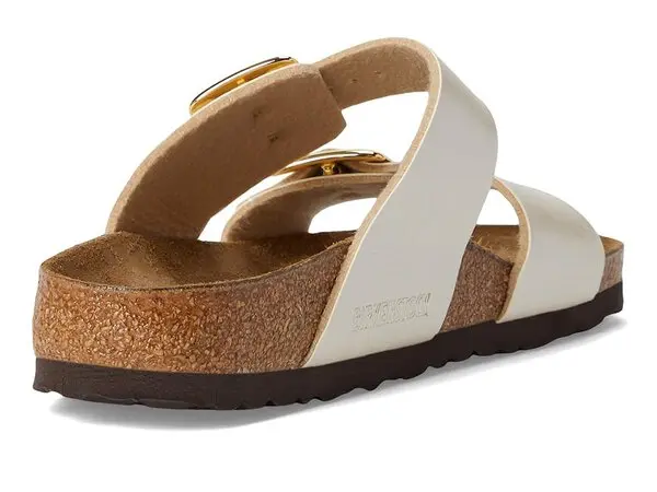 BIRKENSTOCK Sydney Luxe Buckle Sandals - Bone