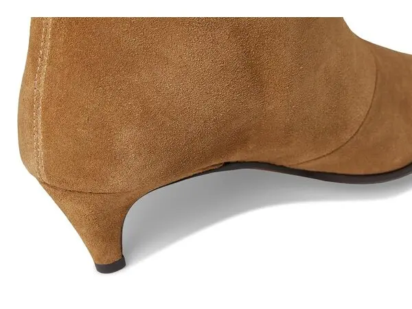 Madewell The Emilie Tall Boot In Suede - Tan