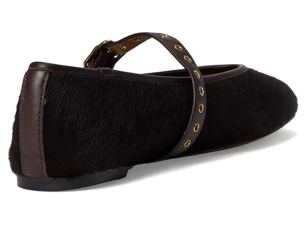 Madewell Remy Mary Jane Flat Shoes - Brown