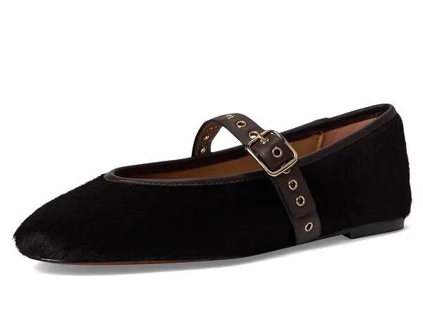 Madewell Remy Mary Jane Flat Shoes - Brown