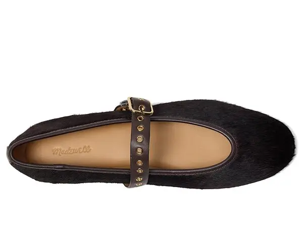 Madewell Remy Mary Jane Flat Shoes - Brown