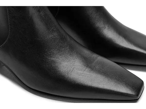 Madewell The Lexie Ankle Boot In Leather - Black