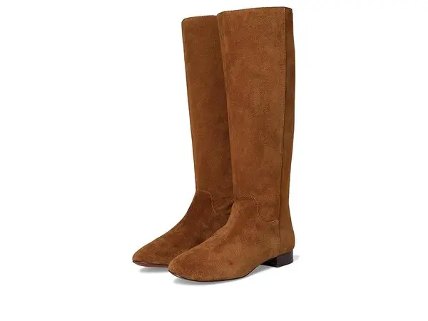 Madewell The Dari Tall Suede Boots - Brown