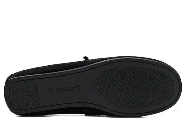 Madewell The Meadow Whipstitched Driver In Suede Shoes
