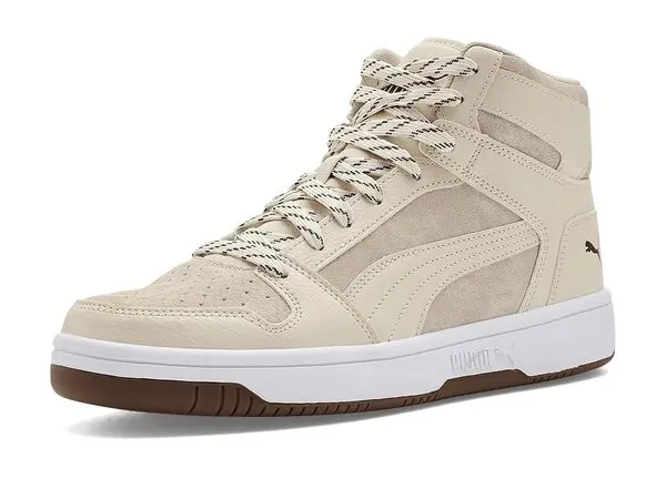 PUMA Rebound Layup Mid-top Sneakers - Beige