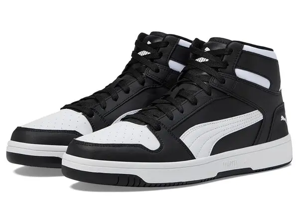 PUMA Rebound Layup Mid-top Sneakers - Black