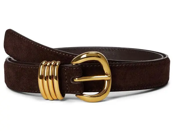 Madewell Suede Inez Belt - Brown