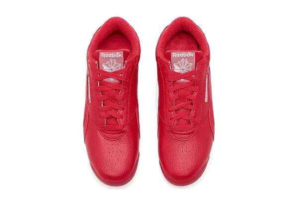 REEBOK Freestyle Low Top Casual Sneakers - Red