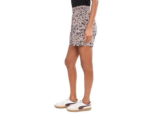 PUMA Animal Print High-rise Woven Shorts