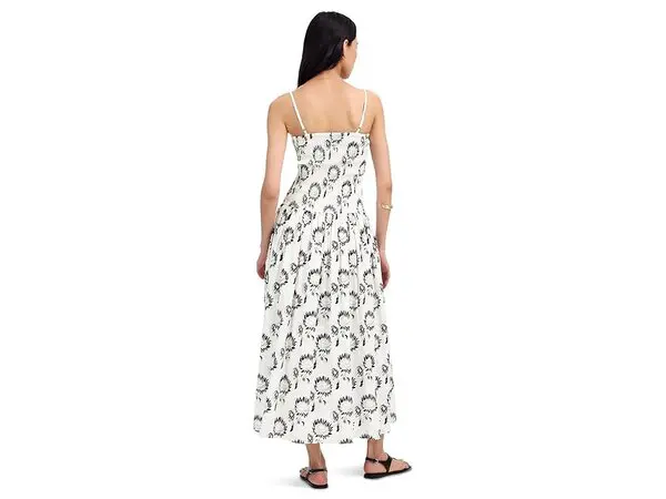 Madewell Peony Dress Graphic Sunflowers