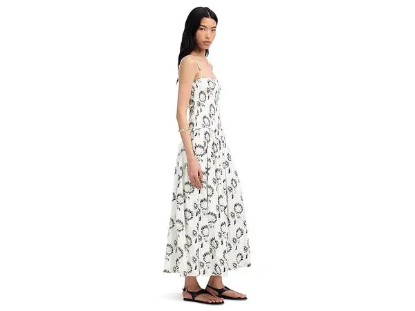 Madewell Peony Dress Graphic Sunflowers