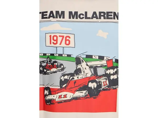 PUMA Mclaren Racing Graphic T-shirt T Shirt Seafoam - White