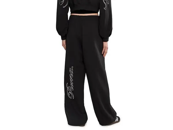 PUMA Essentials Graphics Leo Luxe Bedazzled Slouchy Pants