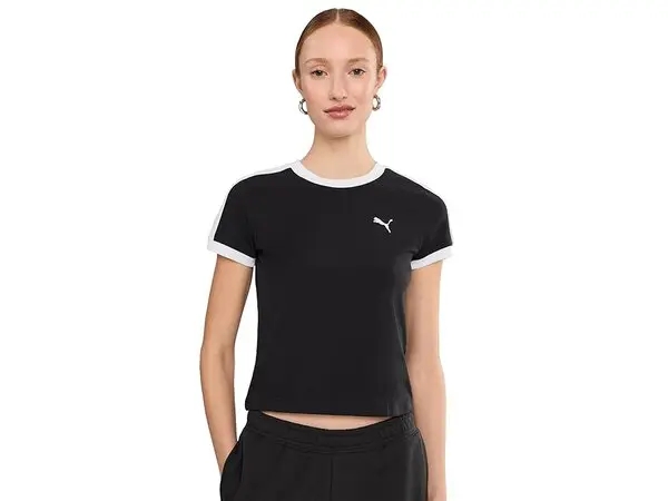 PUMA T7 Slim Fit Tee - Black