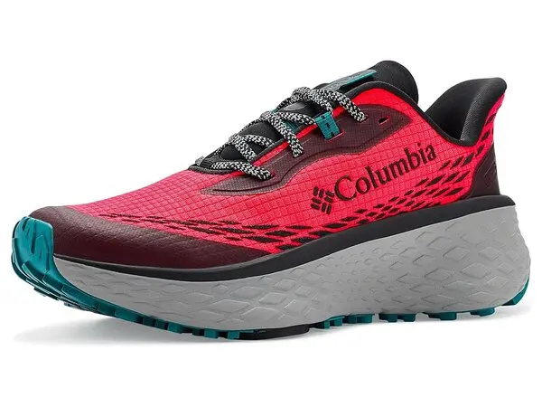 Columbia Konos Trillium Atr Canvas Lace-up Shoes - Red