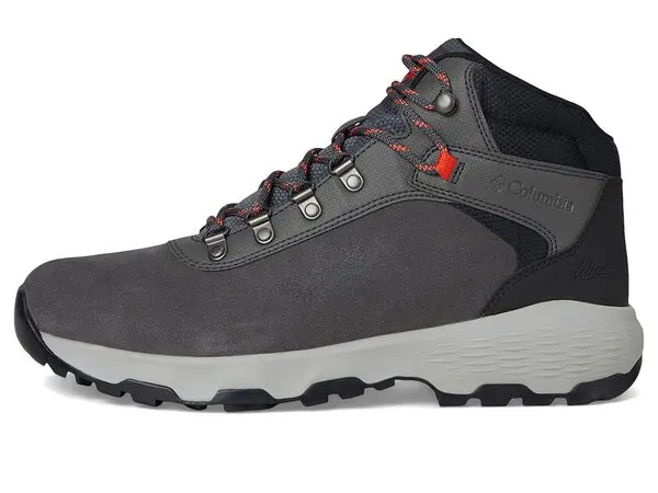 Columbia Newton Wander Waterproof Suede Lace-up Boots - Gray