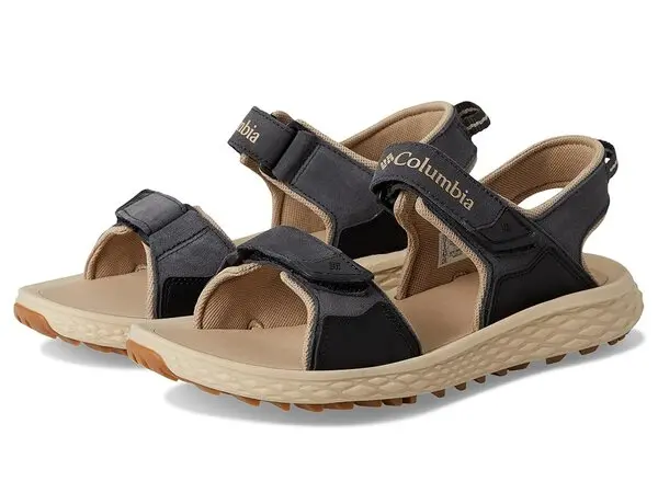 Columbia Konos Hiker 2-strap Sandals - Black