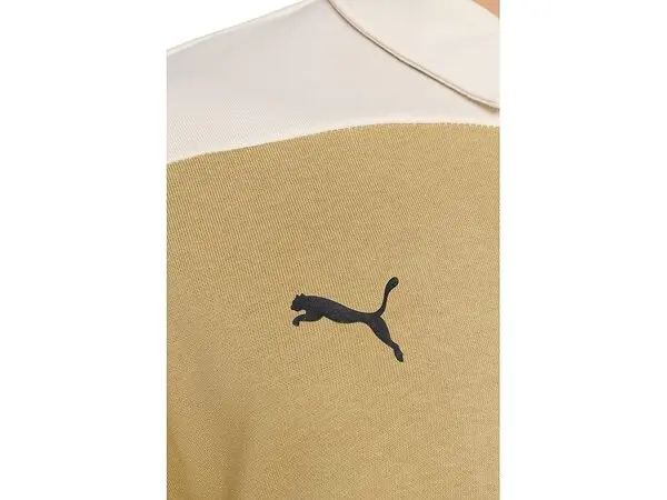 PUMA Porsche Legacy Striped Knit Sweatshirt - Tan