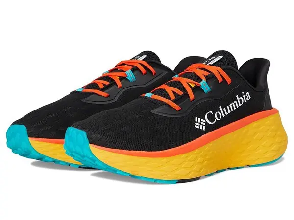 Columbia Konos Elevate Low Top Lace-up Athletic Shoes - Black