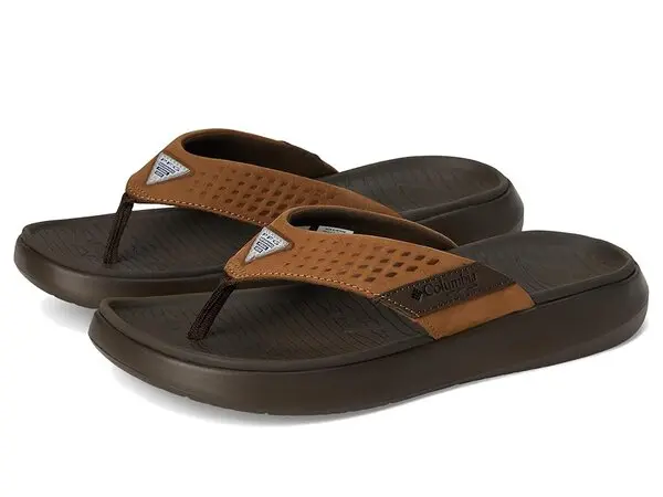 Columbia Boatside Flip Lea Sandals - Black